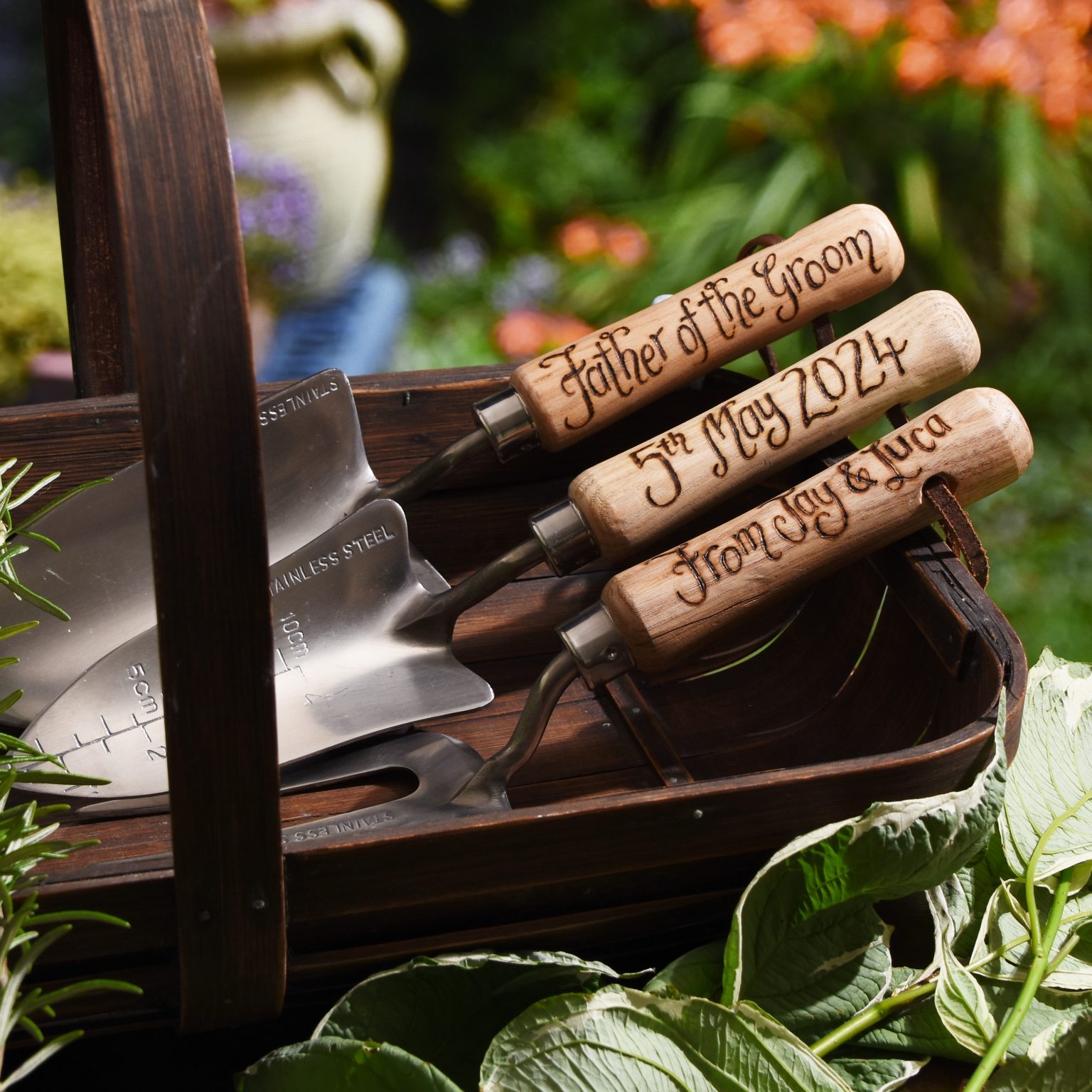 Personalised Birthday Garden Tools Cove Calligraphy